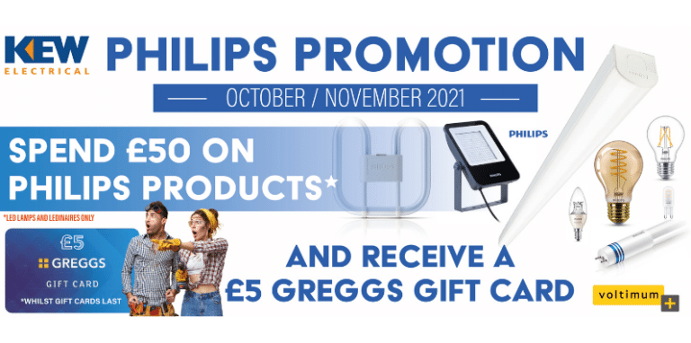 Get a £5 Greggs Voucher when you spend on Philips