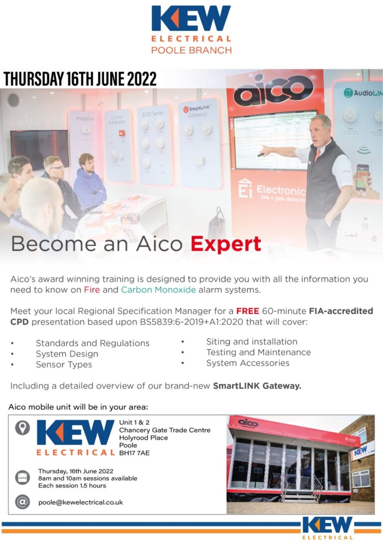 Aico Training Day at KEW Poole
