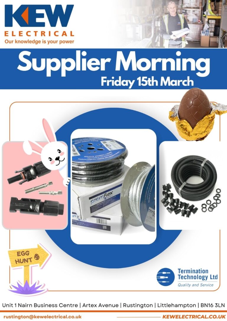 Meet Termination Technology at KEW Rustington Branch